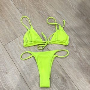 Swim | Neon String Bikini | Poshmark